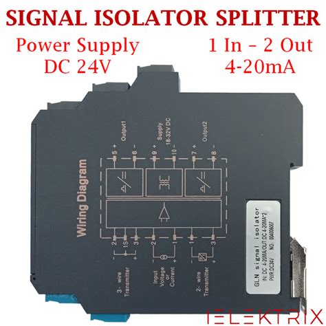 Jual Analog Signal Isolator Analog Signal Splitter Analog Signal
