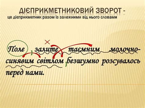 Дієприкметник та дієприкметниковий зворот правила та приклади