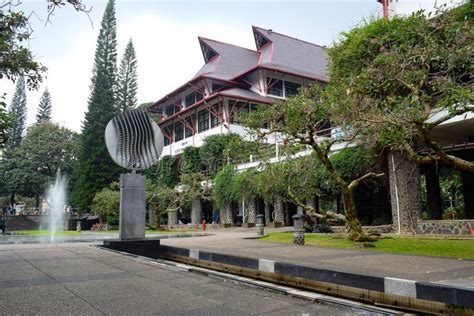 Iconic Place In The Bandung Institute Of Technology Itb Campus Stock
