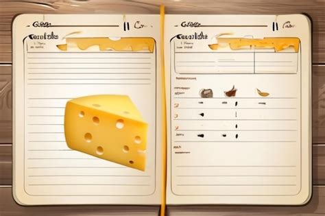 Cheese Tasting Journal Interior Dairy Products And Cheese Quality