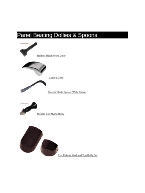 Panel Beating Dollies Pdf