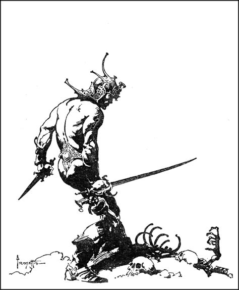 The Geeky Nerfherder The Art Of Barsoom Frank Frazetta