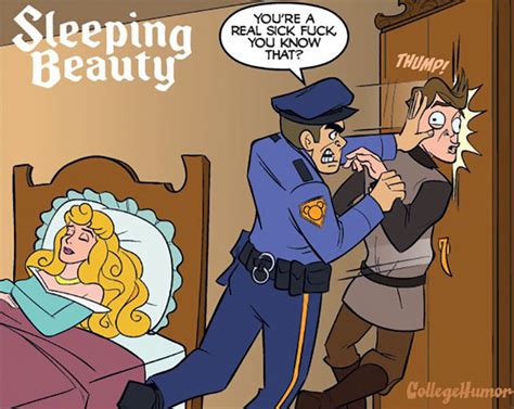 If There Were Cops In Disney Movies 6 Comics Demilked