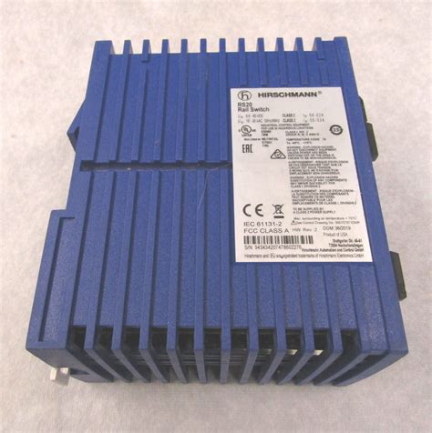 Hirschmann Rs20 0800s2s2tdapww09 0 13 Ethernet Switch Autovation Surplus