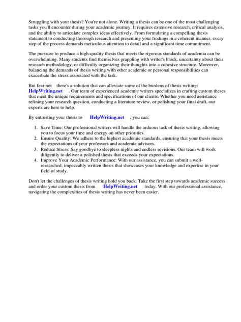 Thesis Easy Pdf Thesis Essays