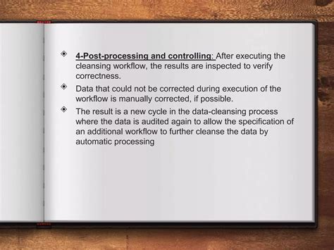 data preprocessing and data cleansing ppt