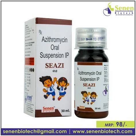 Seazi Susp Azithromycin 200mg5ml 30 Ml At ₹ 400bottle In Panchkula Id 18388315297