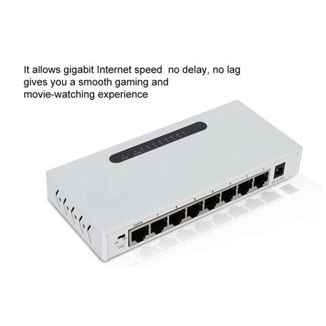 Port PoE Network Switch Unmanaged Gigabit M Grandado