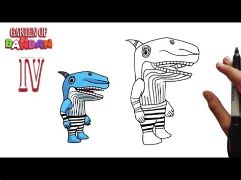 Drawing Whaley Bo Garten Of Banban 4 YouTube