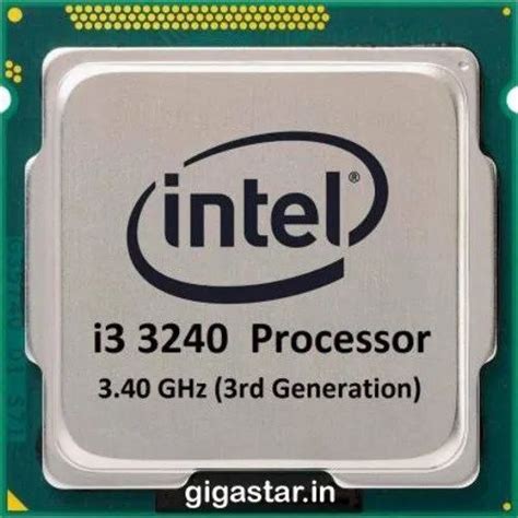 Intel Core I3 3240 3rd Generation At Rs 1750piece Intel Computer Processor In Beldanga Id