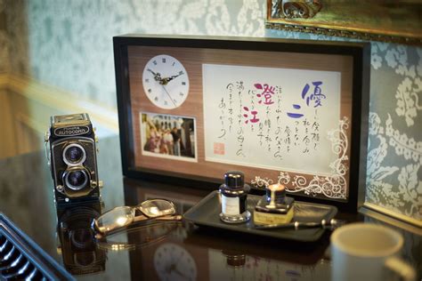 【楽天市場】【ネームインポエム】【時計】 メモリアル クロック （壁掛けタイプ） 名前ポエム サンクスボード 結婚式 感謝 両親プレゼント