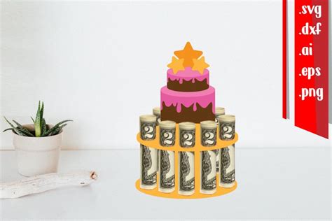 Birthday Money Cake Anniversary Money Cake