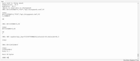Raspberry Pi Pico Send Dht22dht11 Sensor Readings To Thingspeak