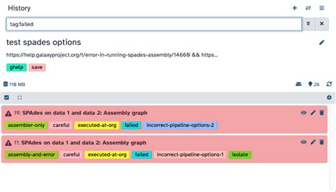 Error In Running Spades Assembly Usegalaxyeu Support Galaxy