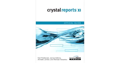 Crystal Reports Xi Official Guide Book