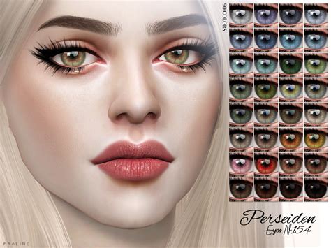 Ultimate List Of Sims 4 Eyes Cc Maxis Match And Realistic Sims 4 Eyes Presets Sims 4 Sims 4