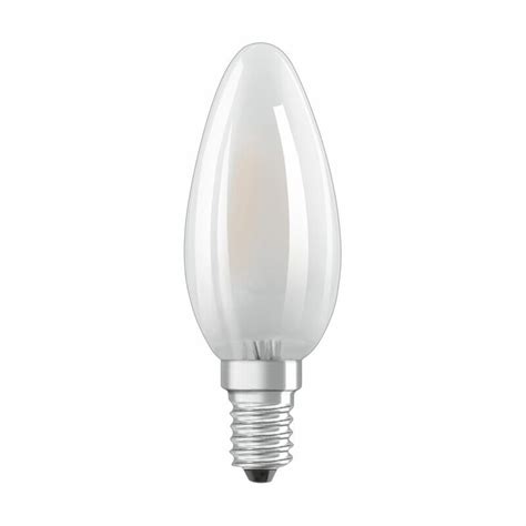 Osram LED Filament Leuchtmittel Kerze 4W 40W E14 MATT 2700K Warmwei