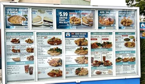 Captain Ds Menu And Prices 2026