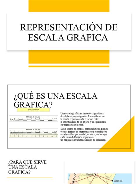 Representación De Escala Grafica Pdf