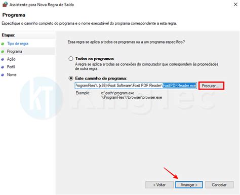 Guia Como bloquear o acesso à Internet de programas em qualquer versão