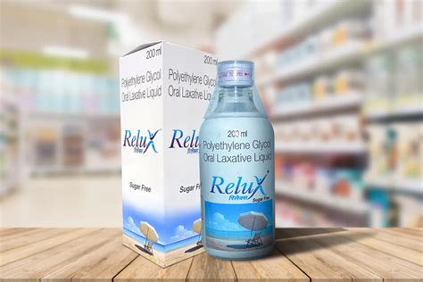 Relux Syrup Peg 4000 Polyethylene Glycol Manufacturers India