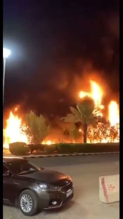 الدفاع المدني يسيطر على حريق شب في عمارتين في مدرينة عرعر Youtube