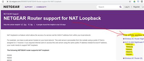 Solved Nat Loopback And Snmp Reads Netgear Communities