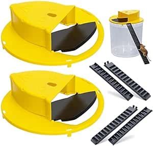 Amazon.com : Bucket Lid Mouse Rat Trap,Turnover & Slide Bucket Lid Mouse Traps, Indoor Outdoor ...