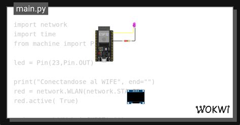 Ejercicio Wife 2 Wokwi Esp32 Stm32 Arduino Simulator