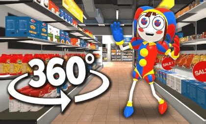 360 The Amazing Digital Circus Pomni Supermarket Vr 360 Experience
