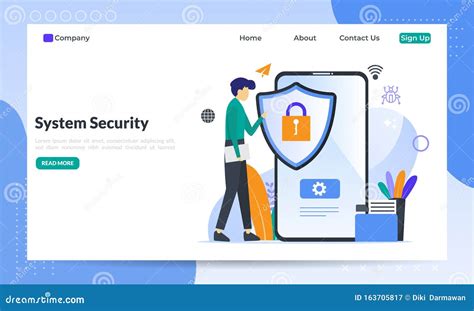network security concept database secure and personal data protection