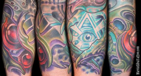 All Seeing Eye Tattoo Forearm