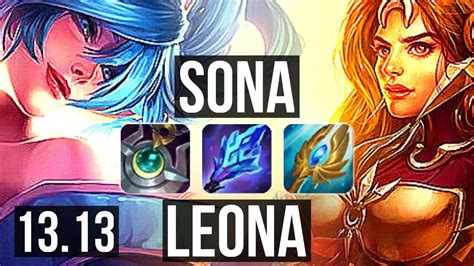 Sona And Seraphine Vs Leona And Ziggs Sup 4116 14m Mastery 600