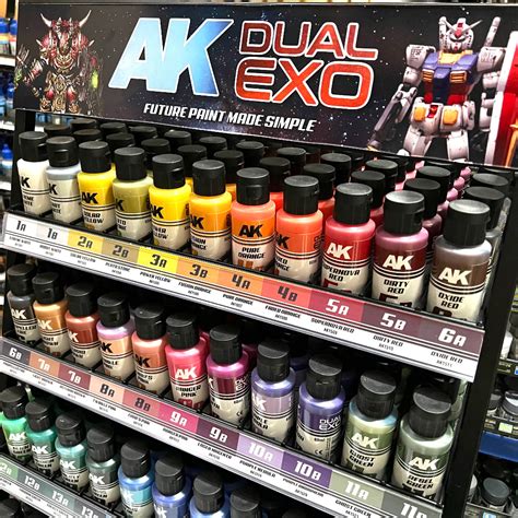 AK Interactive Dual Exo สอะครลคสตรนำโทนคสกนดม หน แมคคานค ซรย Dual คสและ