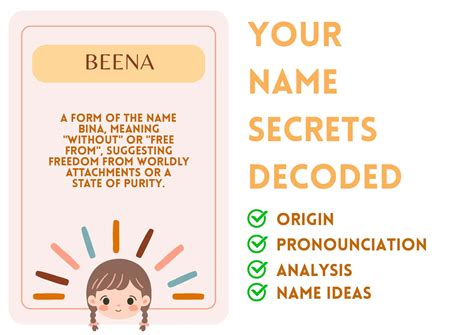 Beena Hindu Girl Name Meaning And Pronunciation