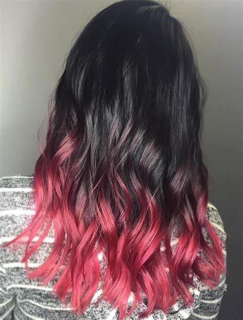 Dip Dye Hair On Black Hair