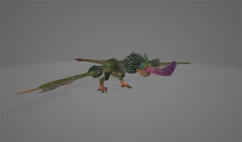Stl File Monster Hunter Pukei Pukei 👹 Obj・model To Download And 3d