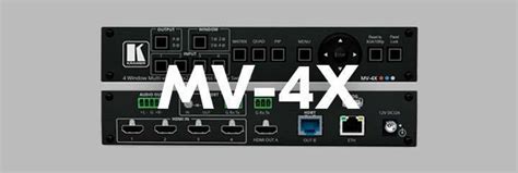 Kramer MV 4X мультиоконный процессор и не только