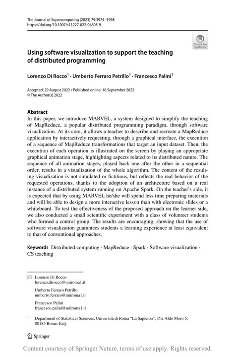 Pdf Using Software Visualization To Support The Teaching Of
