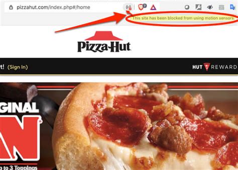 About Motion Sensors And Motion Sensor Blocking In Brave And Chrome Browsers