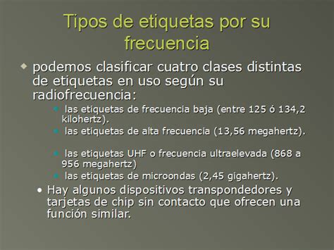 Identificadores De Radio Frecuencia RFID