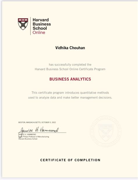 Vidhika Chouhan On Linkedin Businessanalytics Hbsonline