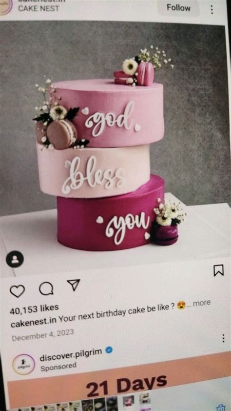 Pin By Maimuna Illonga On Flower Cake In 2024 Mini Cakes Birthday