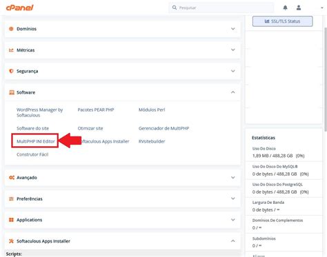 Como alterar a versão do PHP no cPanel 2023 Homehost