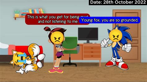 Tails Gets Grounded By Nikestrailyt On Deviantart