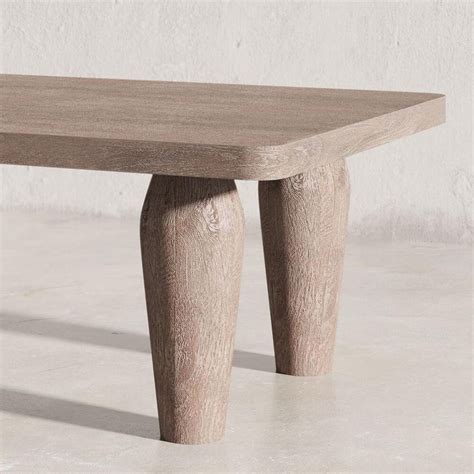 Waltham Origins Rectangular Cocktail Table In Washed Sand