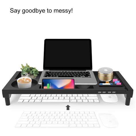Raised Monitor Stand Computer Notebook Stand Folda Vicedeal