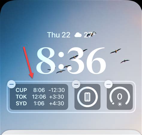 How To Change City In Clock Widget On IPhone Lock Screen