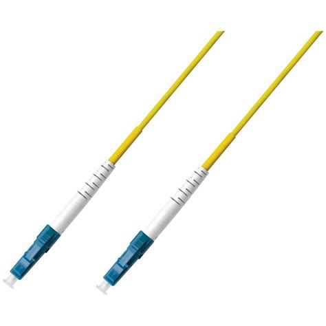 Simplex Fiber Optic Patch Cable OS Single Mode LC To LC Connectors M Ft NSI