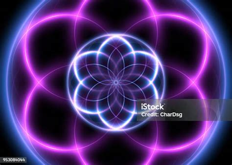 신성한 기하학 추상 빛나는 배경입니다 안내 책자 웹사이트 전단지 인쇄 포스터 다른 디자인에 대 한 벡터 디지털 그래픽 0명에